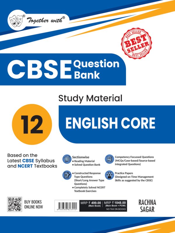 Together with CBSE Class 12 English Core Question Bank – Jayam Book Centre